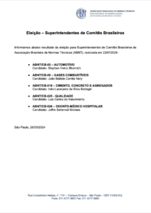Associação Brasileira de Normas Técnicas (ABNT)